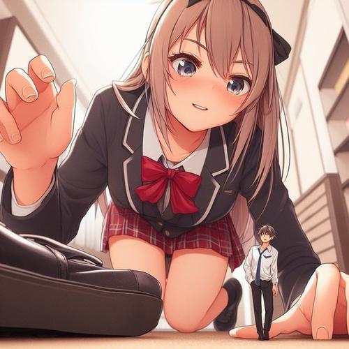 二次元少女吞下人肚子变大视频图标