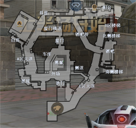 穿越火线怎么选地图图标