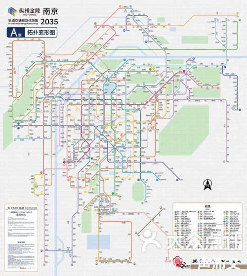 南京2035交通规划图标