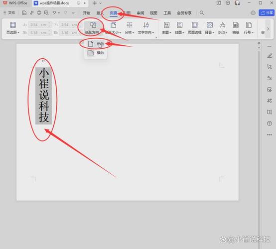 wps中怎样把文字变成竖向