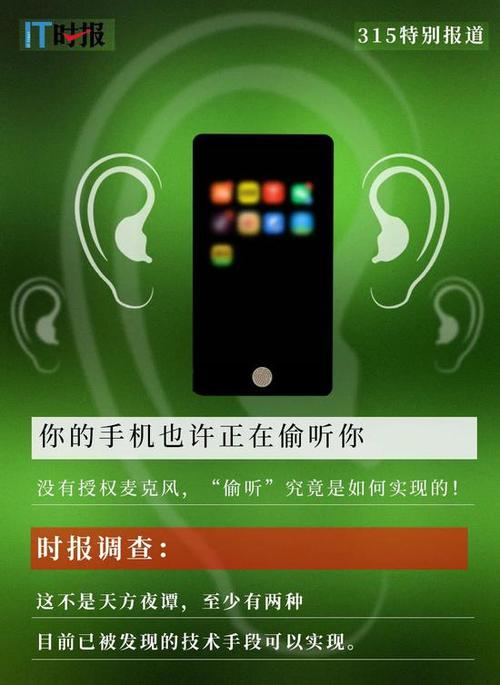 手机软件偷听说话 推送图标