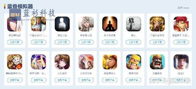 蓝叠模拟器海外版图标