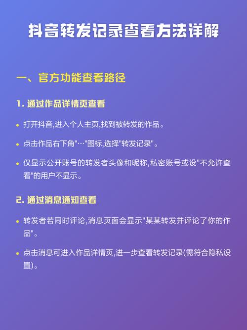 抖音转发了有记录吗图标
