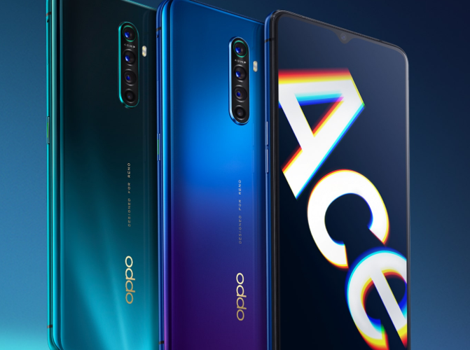oppo Reno Ace的外观特色图标