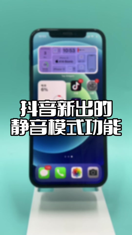 抖音进入时静音怎么设置图标