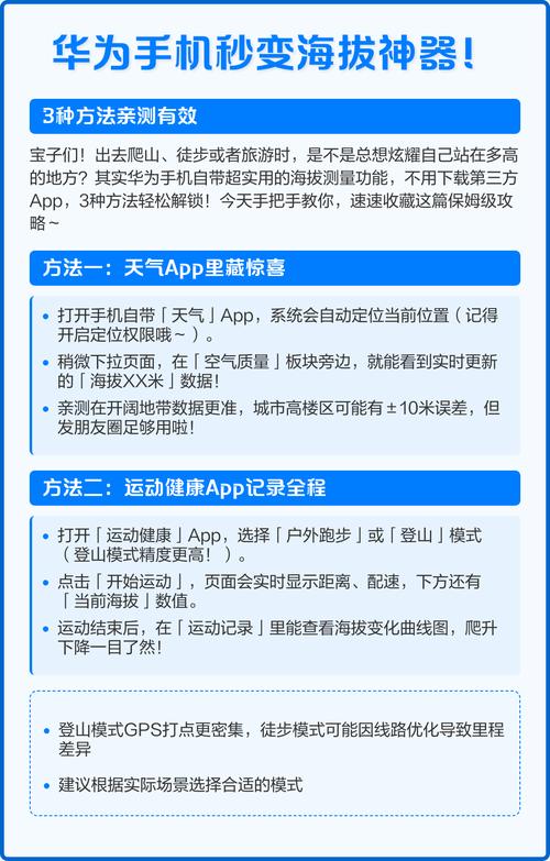 华为手表海拔高度在哪图标
