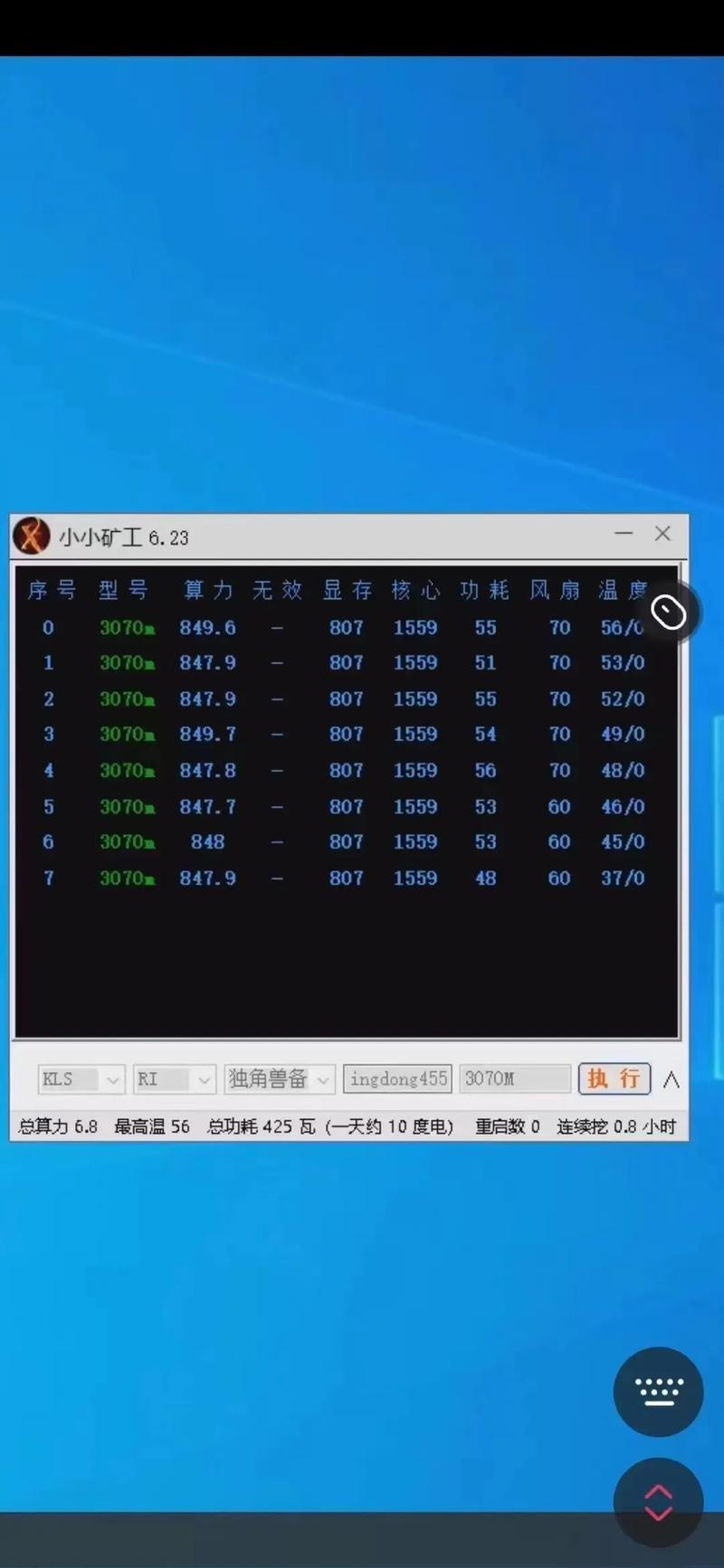 dnx挖矿算力图标
