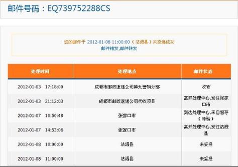 ems显示投妥但没收到图标