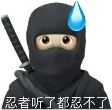 忍者自制表情包截图