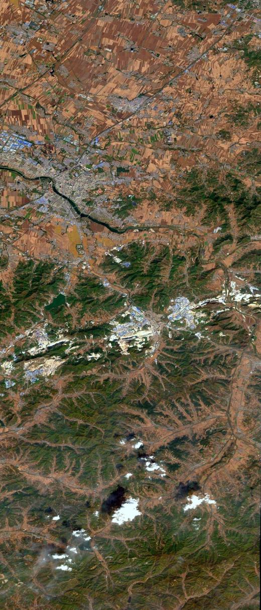 鞍山市海城市卫星图图标