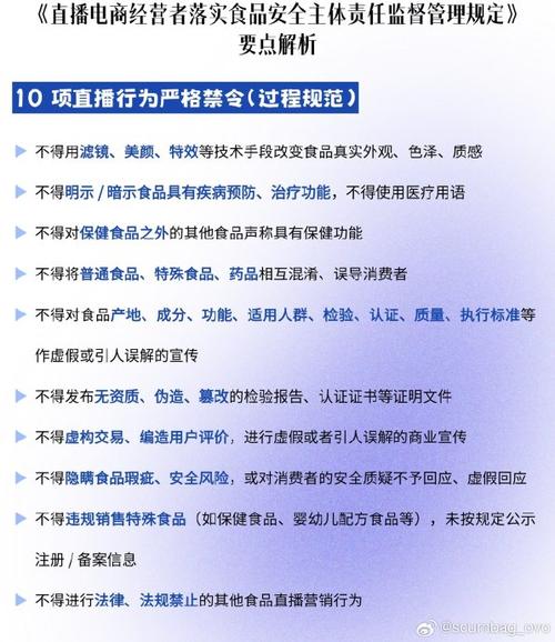 直播间禁售13类食品新规今起施行截图