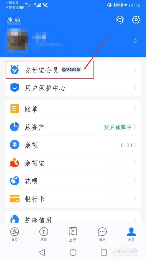 怎样成为支付宝钻石会员截图