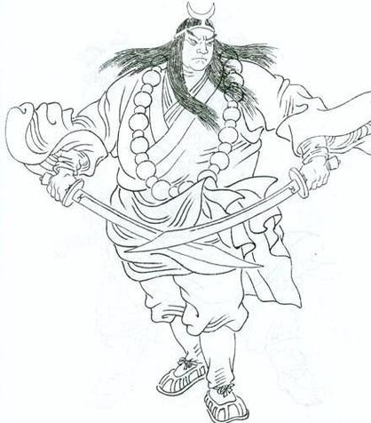 水浒人物手绘图片截图