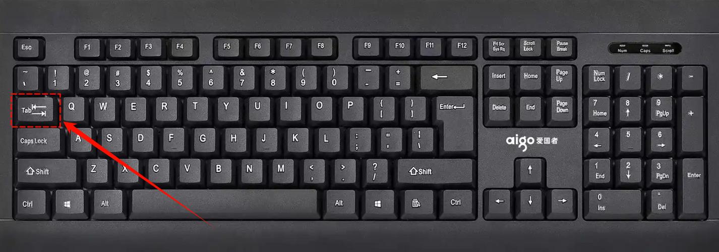 tab键在键盘的哪里缩略图