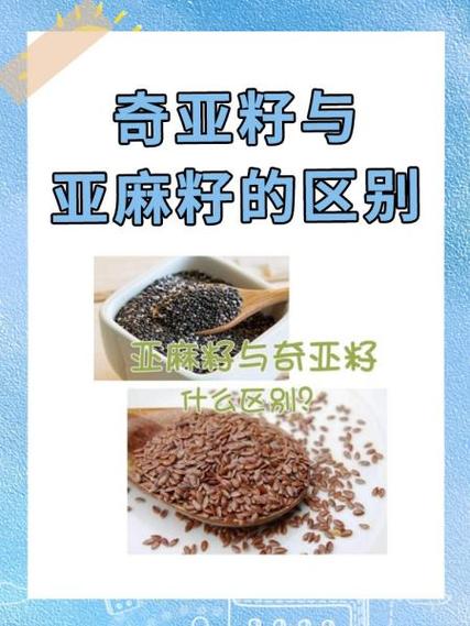 奇亚籽好还是亚麻籽好截图