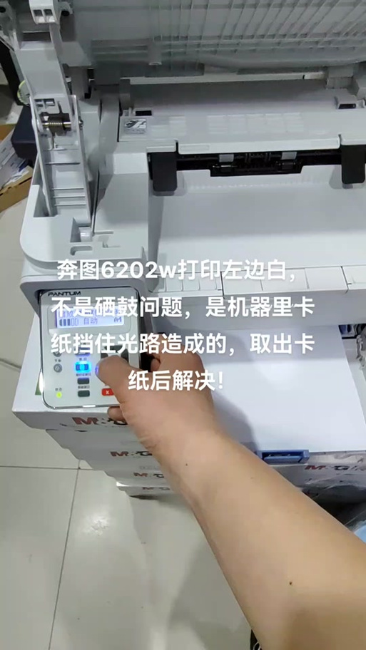 奔图打印机为什么打印不了图标