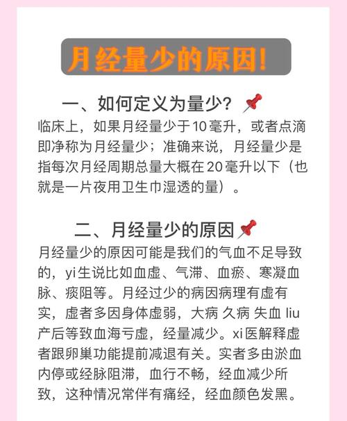 以前月经量少现在变多了怎么回事