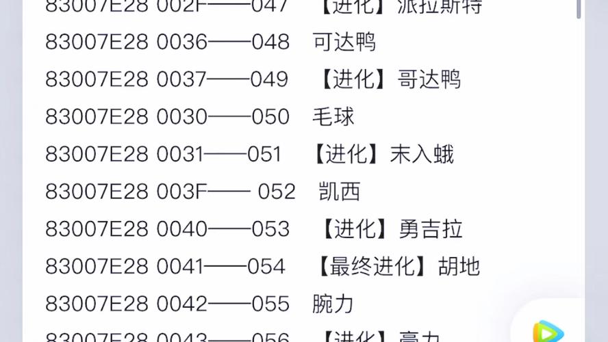 口袋妖怪漆黑的魅影金手指代码大全图标