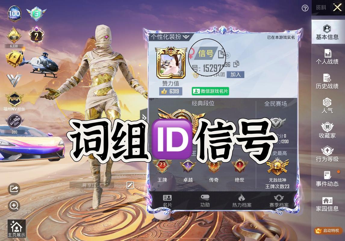 和平精英彩色名字图标