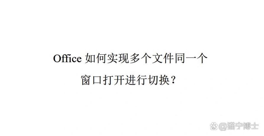 一个窗口打开多个文档图标