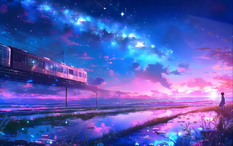 星空列车图片图标