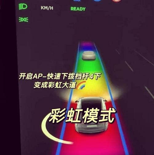 开启彩虹连环模式图标