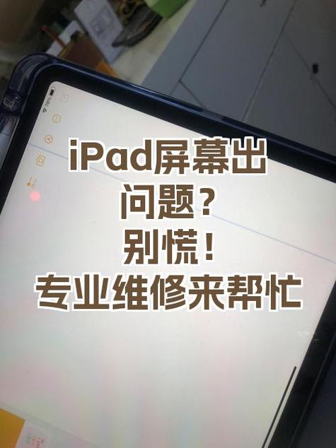 ipad屏幕有小黑点解决方法图标