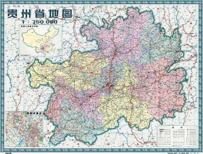 贵州省全省地图图标