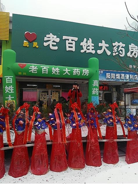 老百姓大药房加盟条件及费用图标