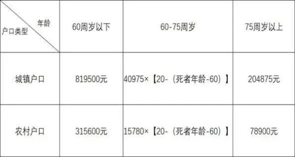 医疗事故致人死亡赔偿标准图标