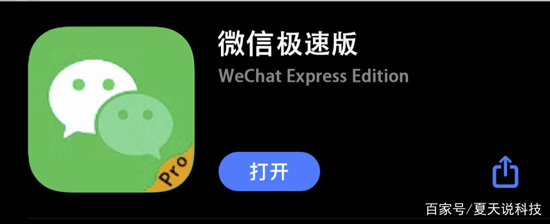 微信极速版精简版图标