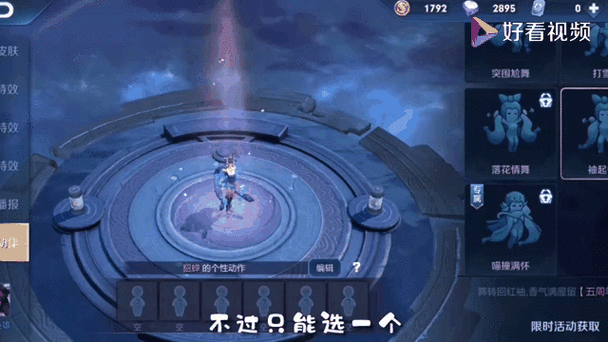 王者的个性动作在哪截图