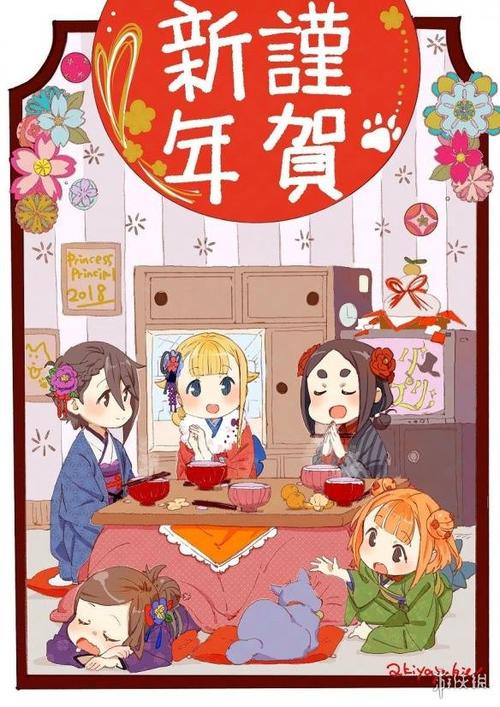 春节二次元图标