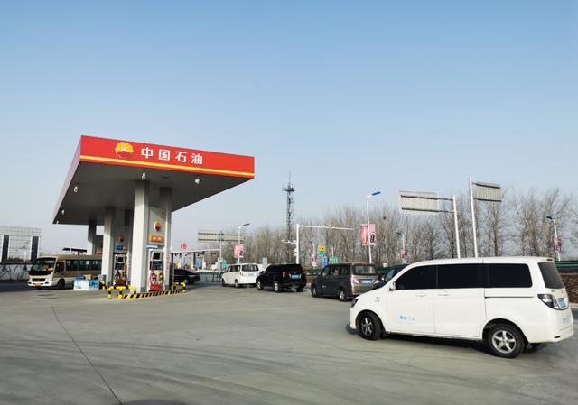 附近中石油加油站最近的距离图标