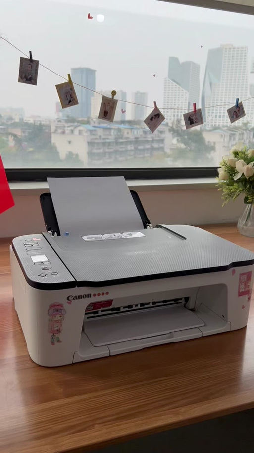 ts3480墨盒亮黄灯图标