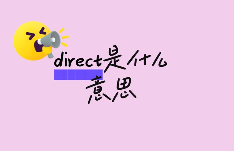 direct用法及搭配图标