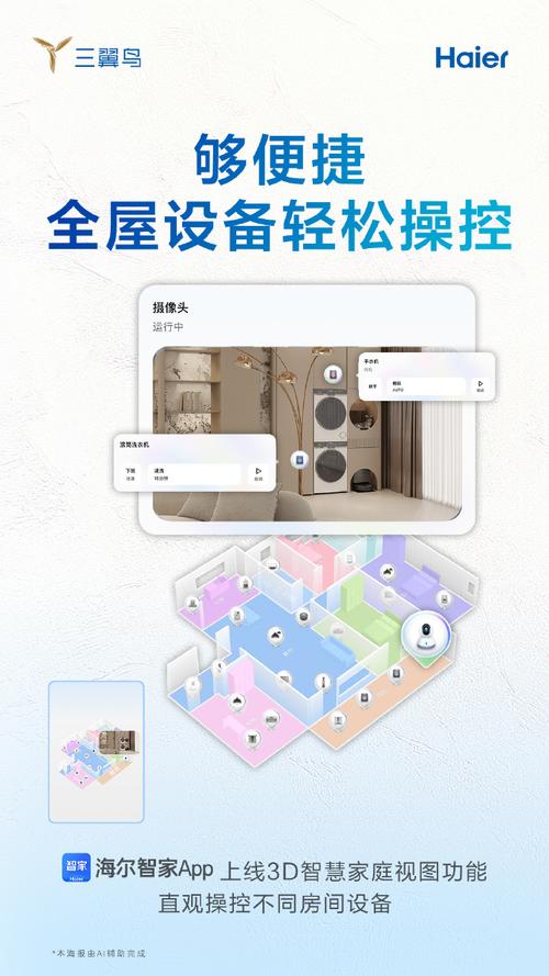 海尔智家可以远程控制吗图标