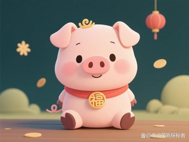 福气猪图标
