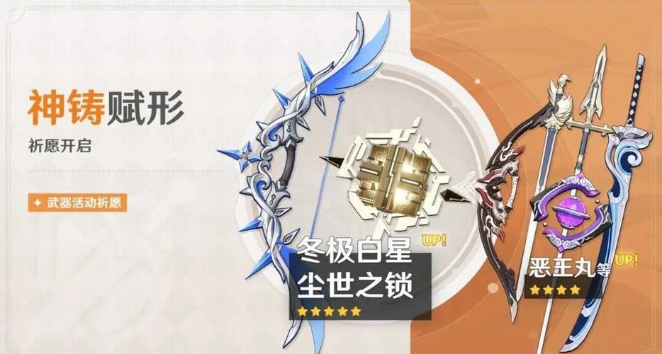 原神冬极白星和飞雷图标