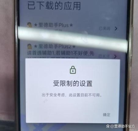 该应用受限当前不能使用这是为什么截图