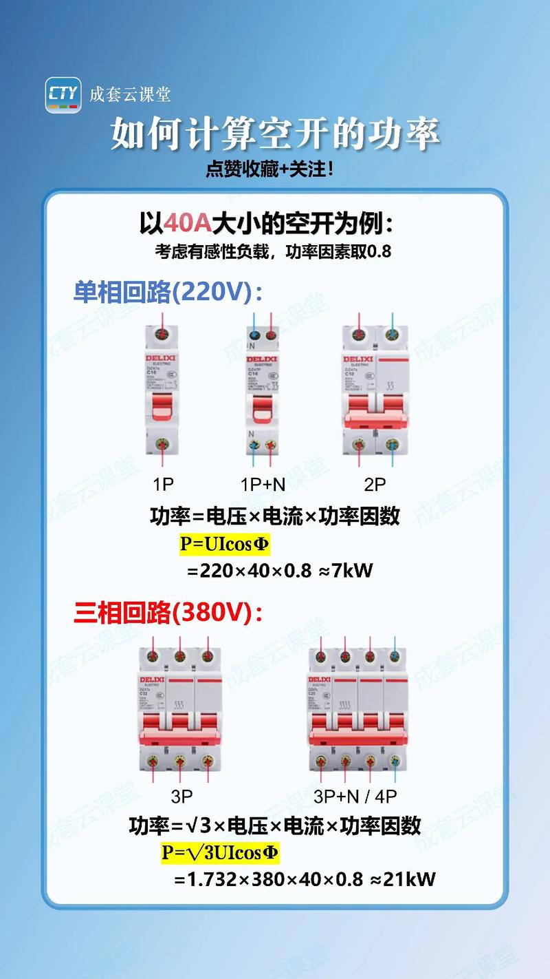 16a空开能带多少瓦图标