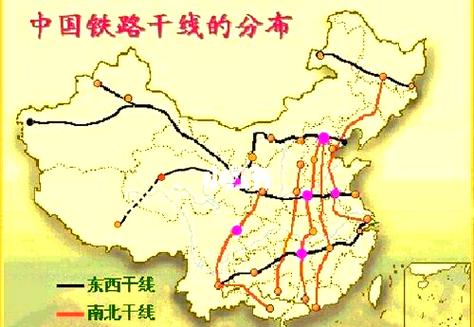 交通线路分布特点