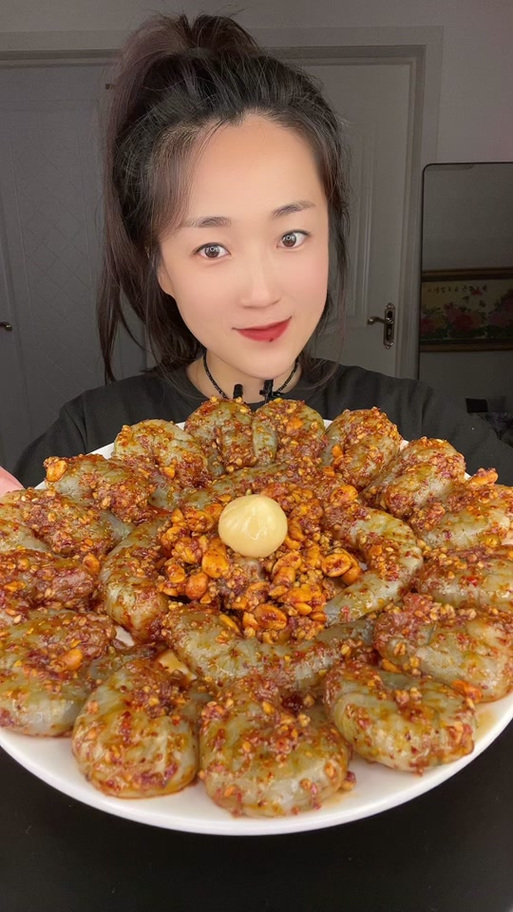 快手比较火的美食主播截图
