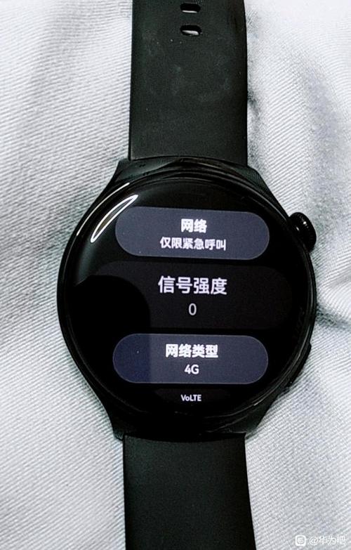电话手表显示仅限紧急呼叫截图