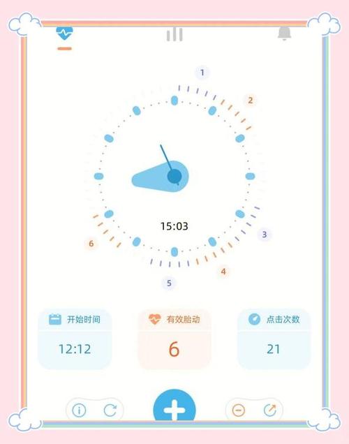 可以自动记录胎动的APP截图