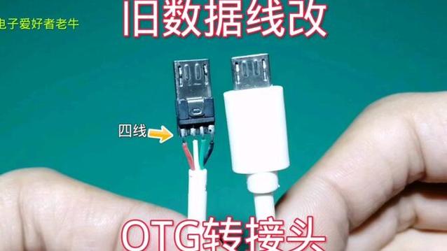 OTG转接头使用方法图标
