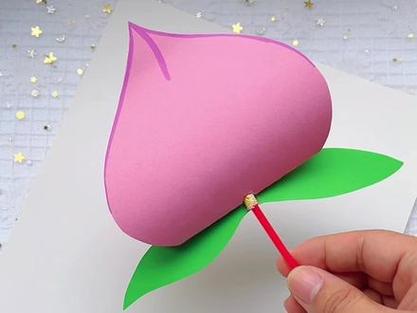 桃子最简单的手工制作图标