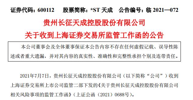 *ST天成股票图标