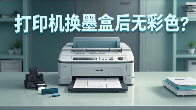 惠普打印机换完墨盒打印不清晰图标