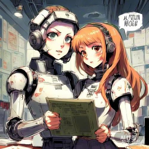 机器人也要谈恋爱漫画截图